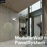 China Modular Plywood Laminate Wall Panels For Living Room Office Decorative for sale