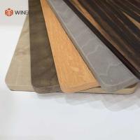 China Interior Laminate Wall Panels With Smoked Wood Grain Veneer Finish Custom for sale