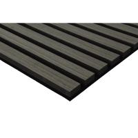 China Elegant Decorative Veneer Wood Slat Acoustic Panels Felt Backing 0.85NRC E0 Grade for sale