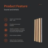 China Noise Control Acoustic Wood Slat Panels For Walls And Ceilings 600x2400mm for sale