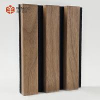 China Customizable Wood Slat Acoustic Panels For Quiet And Stylish Interior for sale