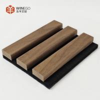 China Customizable Wood Slat Acoustic Panels For Quiet And Stylish Interior for sale