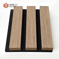 China Eco-Friendly Wood Slat Acoustic Panel Durable And Stylish Acoustic Design for sale
