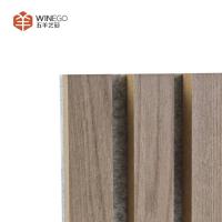 China Elegant Wood Slat Acoustic Panel Functional And Artistic Sound Absorption for sale