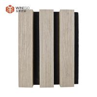 China Versatile Color To Choose Wood Slat Acoustic Panels For Interior Wall for sale