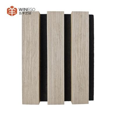 China Versatile Color To Choose Wood Slat Acoustic Panels For Interior Wall for sale