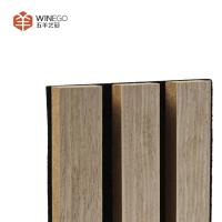 China Versatile Color To Choose Wood Slat Acoustic Panels For Interior Wall for sale