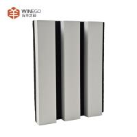 China Eco-Friendly And Stylish Wood Slat Acoustic Panels For Meeting Room for sale