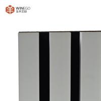 China Eco-Friendly And Stylish Wood Slat Acoustic Panels For Meeting Room for sale