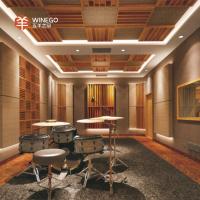 China Eco Friendly Wooden QRD Sound Diffuser 100mm Thick For Home Studio for sale