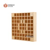 China 100mm Thick Wood Acoustic Diffuser Panels E1 Grade For Sound Clarity for sale