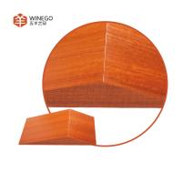 China Customizable Finish Wood Acoustic Diffuser Panels 250mm Thick For Walls for sale