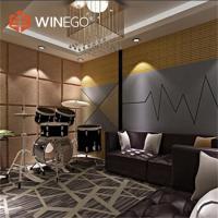 China Engraving Wall Polyester Acoustic Panels Lightweight Acoustic Polyester Fiber Sheets for sale