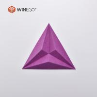 China Noise Reduction 3D Polyester Acoustic Panels Lightweight For Building Decoration for sale