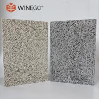 China OEM Natural Color Acoustic Wood Wool Board E1 Grade Environmental Protection for sale