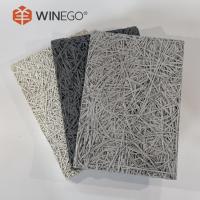 China OEM Natural Color Acoustic Wood Wool Board E1 Grade Environmental Protection for sale