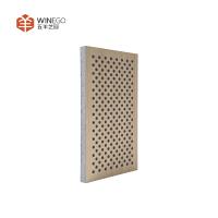 China Eco-Friendly Sound Absorbing Panels Perforated Acoustic Panel For Ceilling And Wall for sale