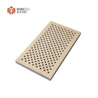 China Eco-Friendly Sound Absorbing Panels Perforated Acoustic Panel For Ceilling And Wall for sale