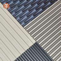 China 3D Elegant Embossed Veneer Wall Panels for Interior Design 2400mm for sale