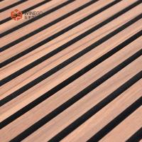 China Wood Slat Acoustic Panels for Noise Reduction and Interior Harmony for sale