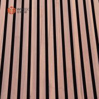 China Wood Slat Acoustic Panels for Noise Reduction and Interior Harmony for sale
