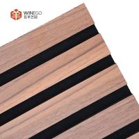China Wood Slat Acoustic Panels for Noise Reduction and Interior Harmony for sale