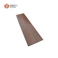 China Wood Slat Acoustic Panels for Noise Reduction and Interior Harmony for sale