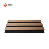 China Wood Slat Acoustic Panels for Enhanced Sound Absorption and Natural Aesthetic Appeal for sale
