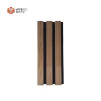 China Wood Slat Acoustic Panels for Enhanced Sound Absorption and Natural Aesthetic Appeal for sale