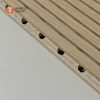 China Various Finish and Model to Choose Grooved Acoustic Panel for Conference Wall for sale
