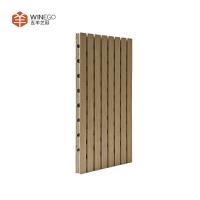 China Various Finish and Model to Choose Grooved Acoustic Panel for Conference Wall for sale
