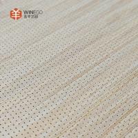 China Eco Friendly Micro Perforated Sound Panels With Veneer For Home And Commercial for sale