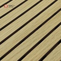 China Achieve Clean Soundscapes Linear Grooved Panels for Educational and Public Use for sale