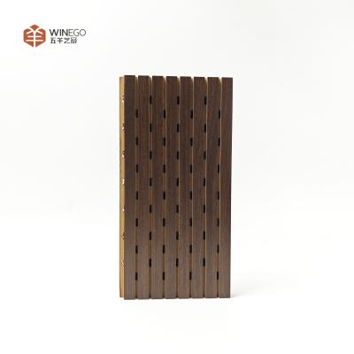 China Optimize Acoustic Performance Customizable Slotted Wood Panels for sale