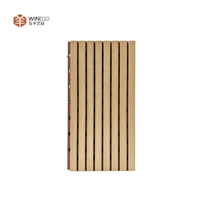 China Enhance Visual and Acoustic Balance with Winego Groove Panels in Public Spaces for sale