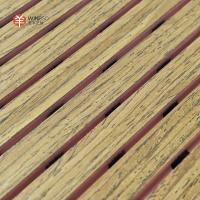 China Experience Natural Aesthetics and Superior Acoustics Wooden Groove Panels for sale