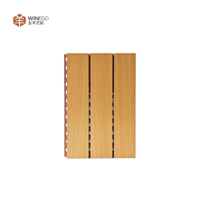 China Discover Quiet Luxury with Winego Perforated Wood Panels for Sound for sale