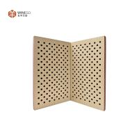 China Stylish Finish Perforated Acoustic Panel For Luxury Hotel Acoustic Decoration for sale