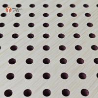 China Stylish Finish Perforated Acoustic Panel For Luxury Hotel Acoustic Decoration for sale