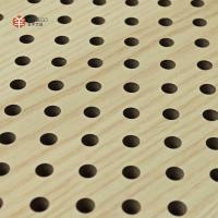 China Premium and High-density MDF Perforated Acoustic Panel For Office Meeting Rooms for sale