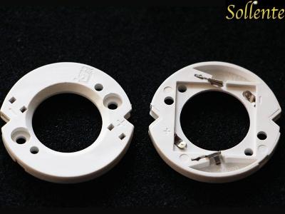 China No Soldering LED COB Holder With Stainless Steel Holding Clip Dia 39mm for sale