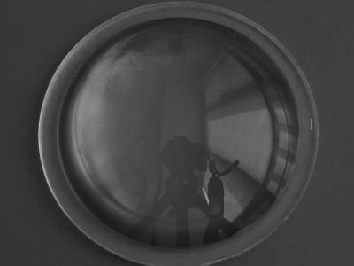 China 10 Watt Round Clear LED Optical Plano Convex Lens 38 Mm 60 Degree for sale