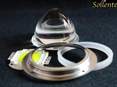 China 66mm LED Lens COB LED outdoor light Module For 50W Projector Light for sale