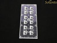 China 12 In 1 Waterproof Cree LED Module MCPCB For 24W LED Road Lighting for sale