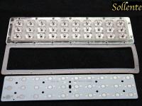 China Asymmetrical Lens LED Street Light Components , Type 3 MCPCB LED Lighting Modules for sale