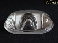 China Outdoor Clear Optical LED Glass Lens Wide Angle For Power LED Light for sale