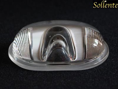 China Outdoor Clear Optical LED Glass Lens Wide Angle For Power LED Light for sale