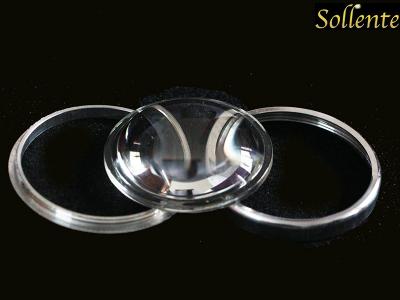 China Flood Light Chip On Board LED Glass Lens Easy Installation 67mm 60 Degree for sale