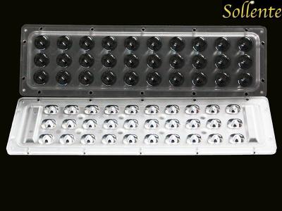 China 120 Degree Polycarbonate LED Lens Array For 30W High Mast Lighting for sale