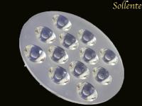 China RGB Underwater Lamp LED Lens Array , Round PMMA Optical LED Lens for sale